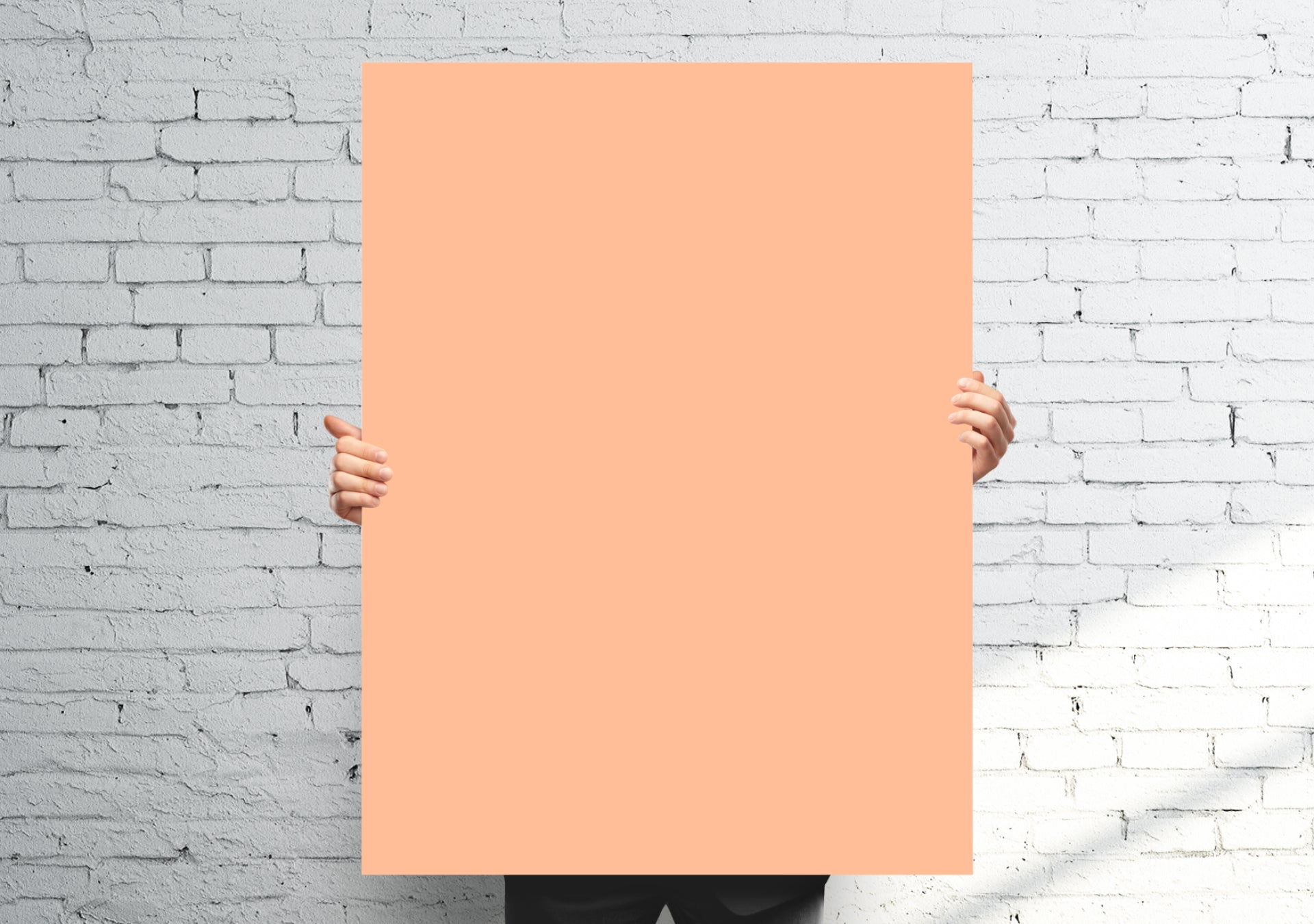 Peach Fuzz Solid Vinyl Photography Backdrops