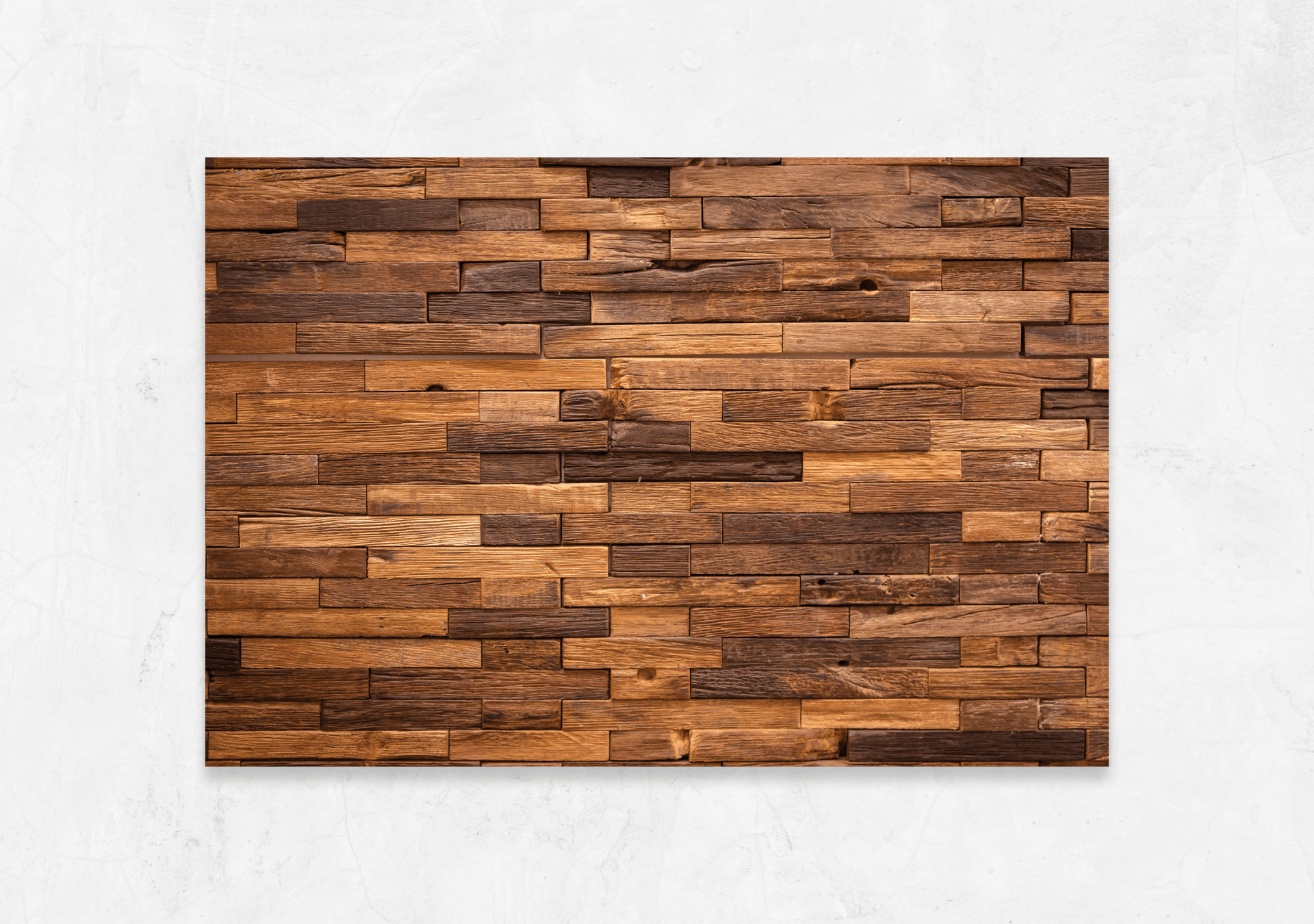 Staggered Timber Blocks Vinyl Photography Backdrops